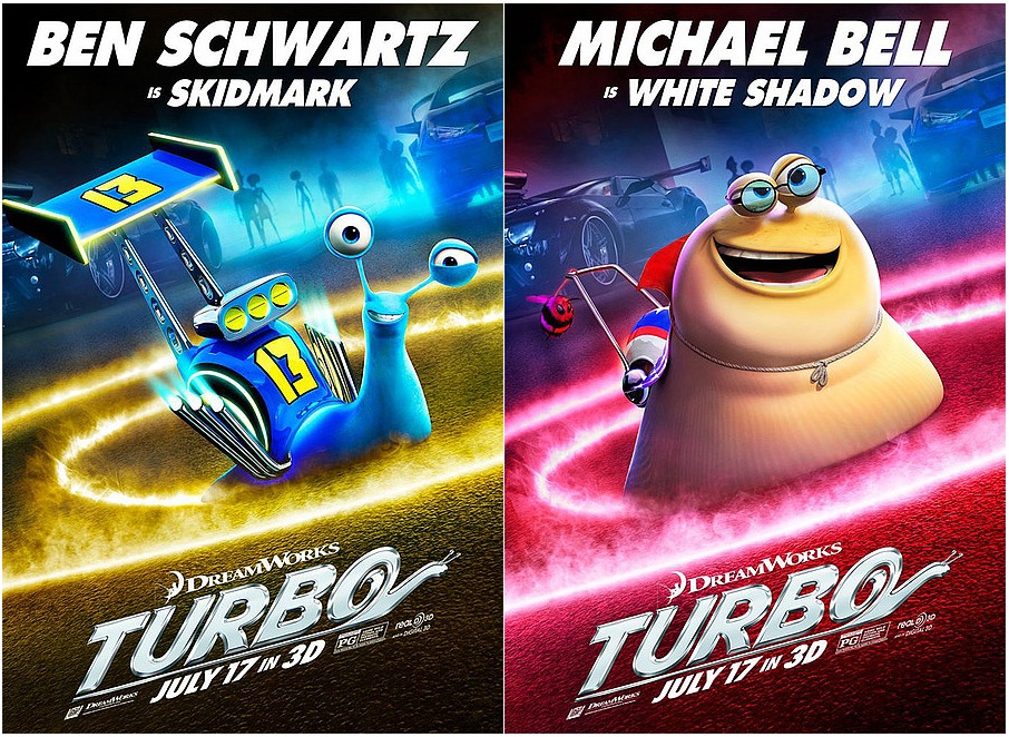 Dreamworks Turbo Movie Poster