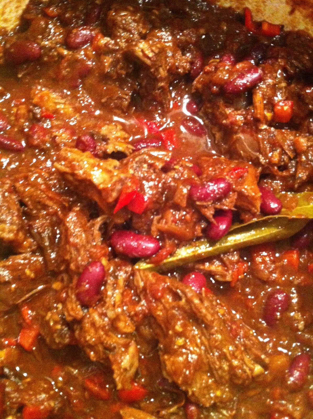 The Unqualified Cook: Pulled Beef Chilli Con Carne