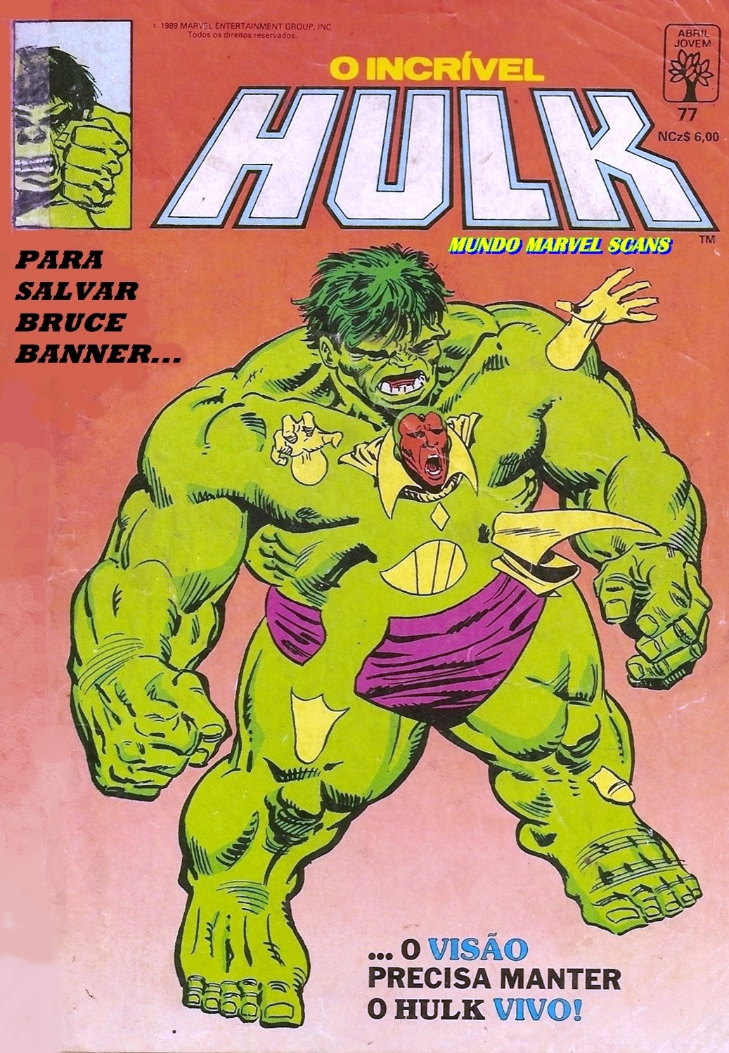 MUNDO MARVEL SCANS: INCRIVEL HULK 77