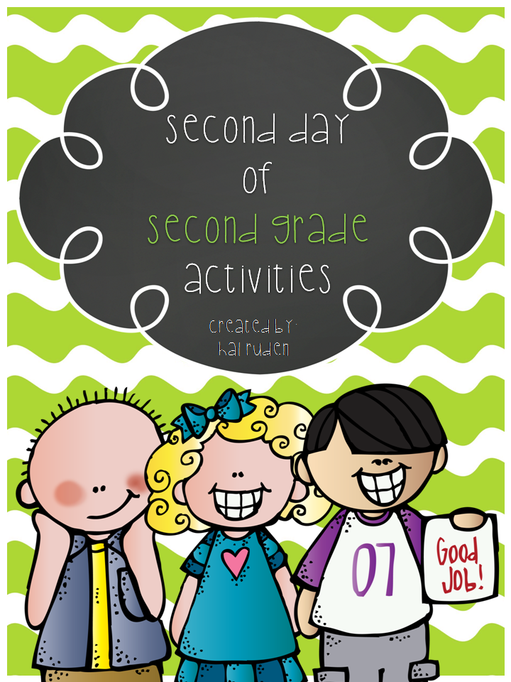 Stickin' With Second Grade: Second Day of Second Grade