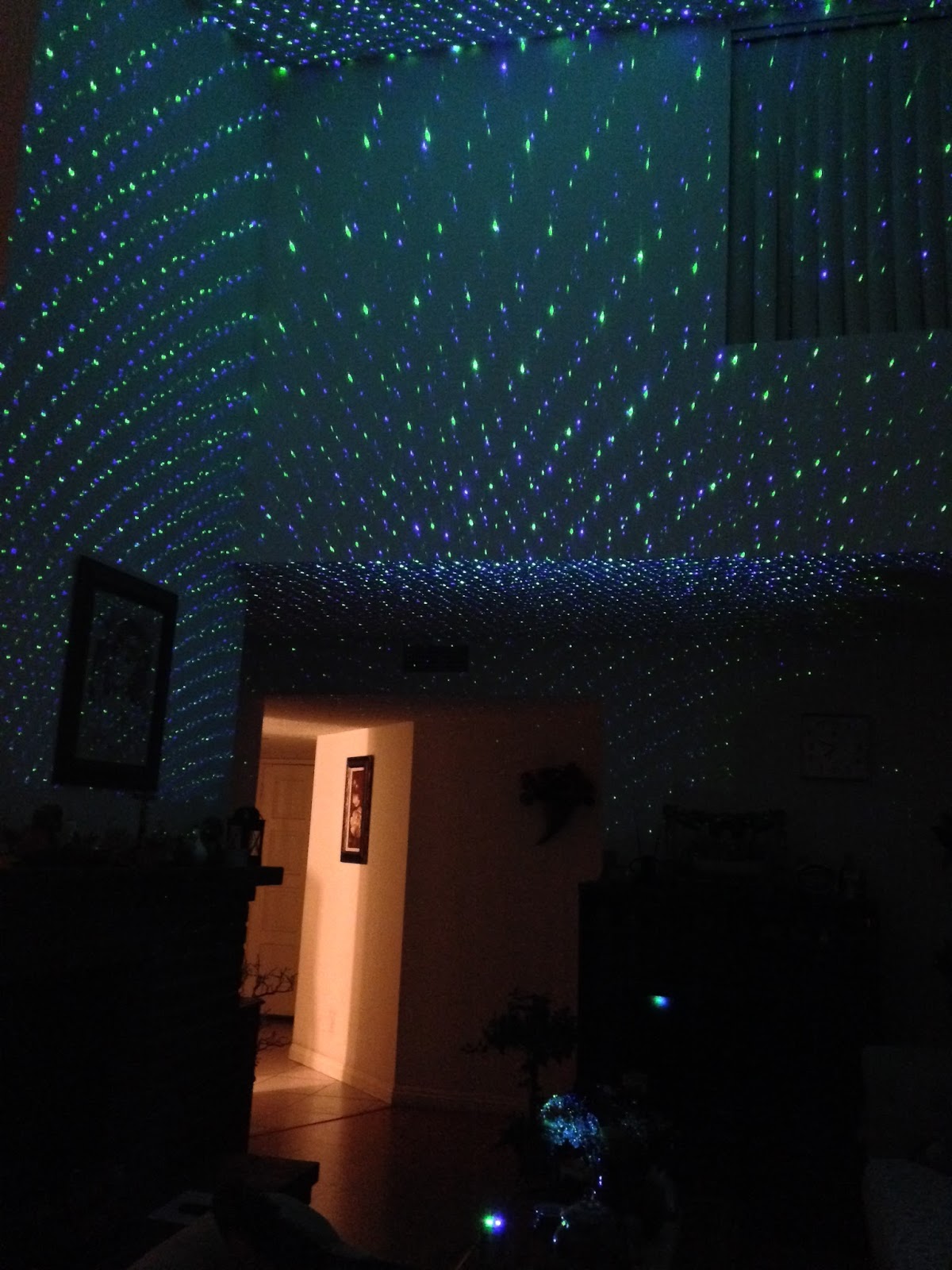 Happiness: Starry Laser Lights Projection Christmas Lights Moving Laser ...