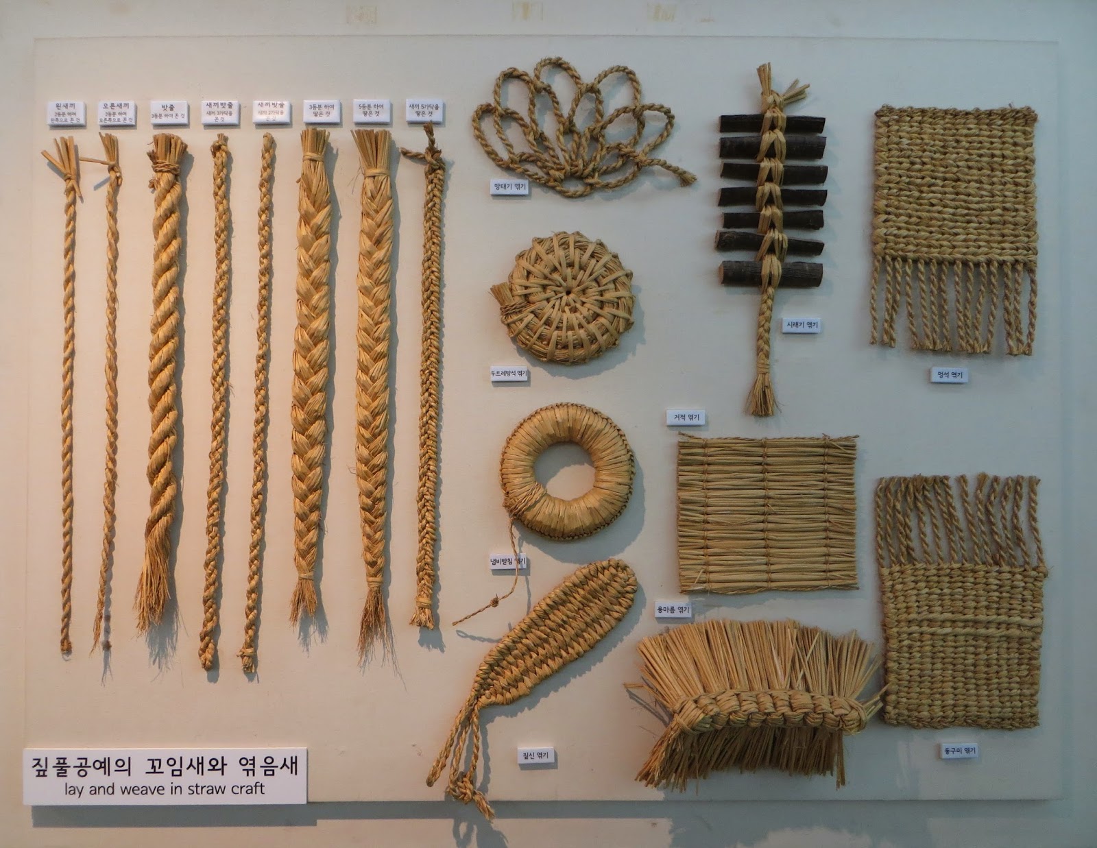EthnoScopes : Tracks of an Anthropologist: Straw-Plant Handicraft Museum