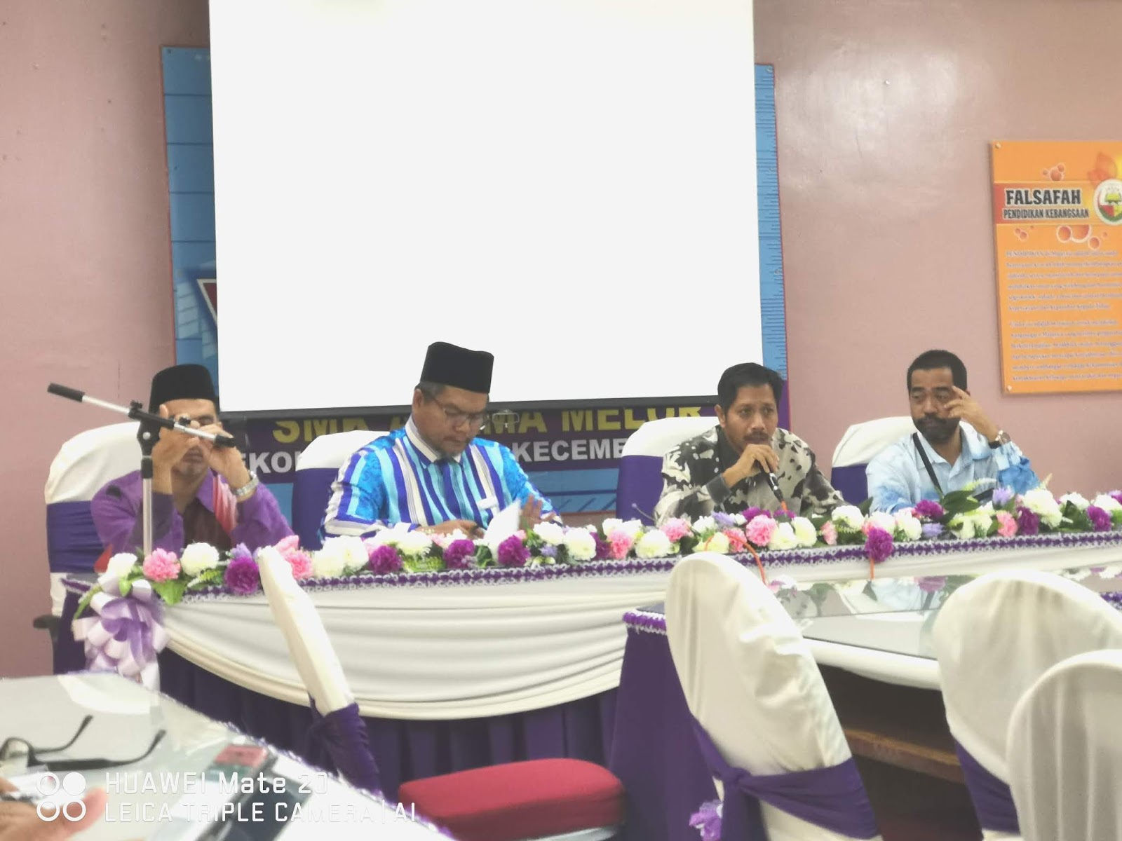 SMK AGAMA MELOR: Taklimat Pembinaan Masjid SMKA Melor