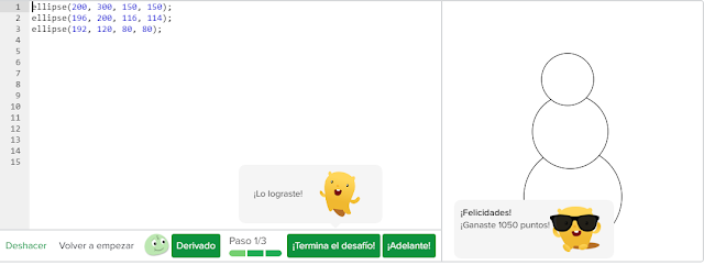 18 Lucky Ducks: The hour of code - Khan academy