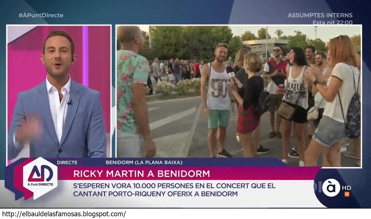 El Baúl de las Famosas: Alex Blanquer -reportera de ''A punt directe''