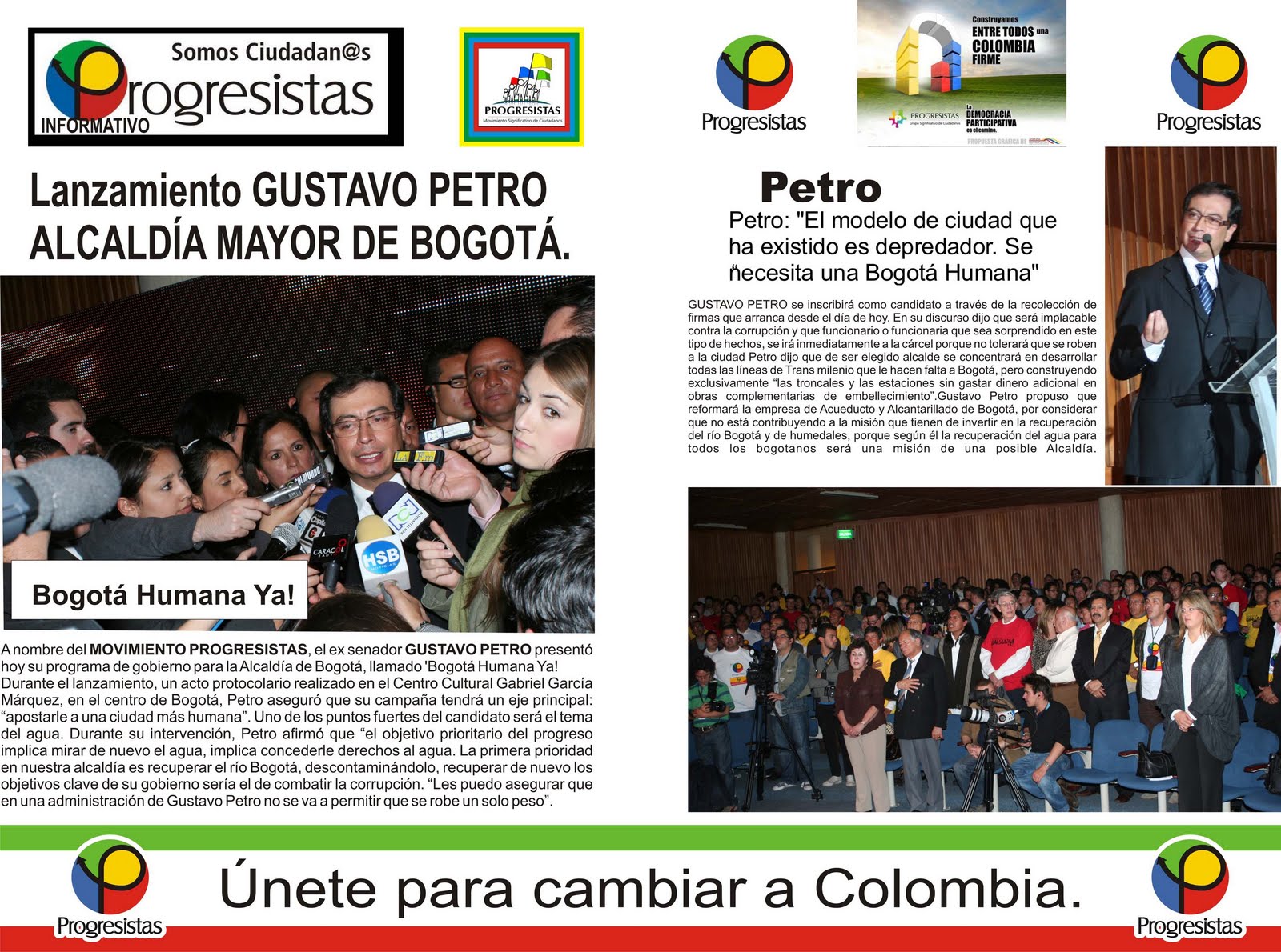 MOVIMIENTO PROGRESISTA COLOMBIANO