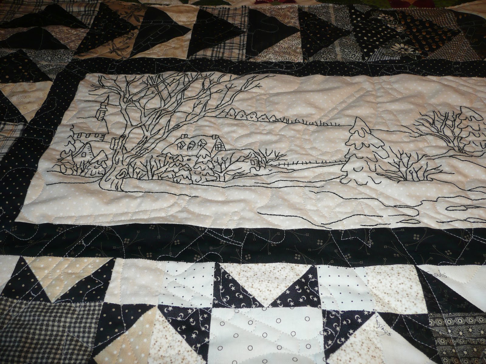 Acorn Ridge Quilting: Kit's Over The River Quilt