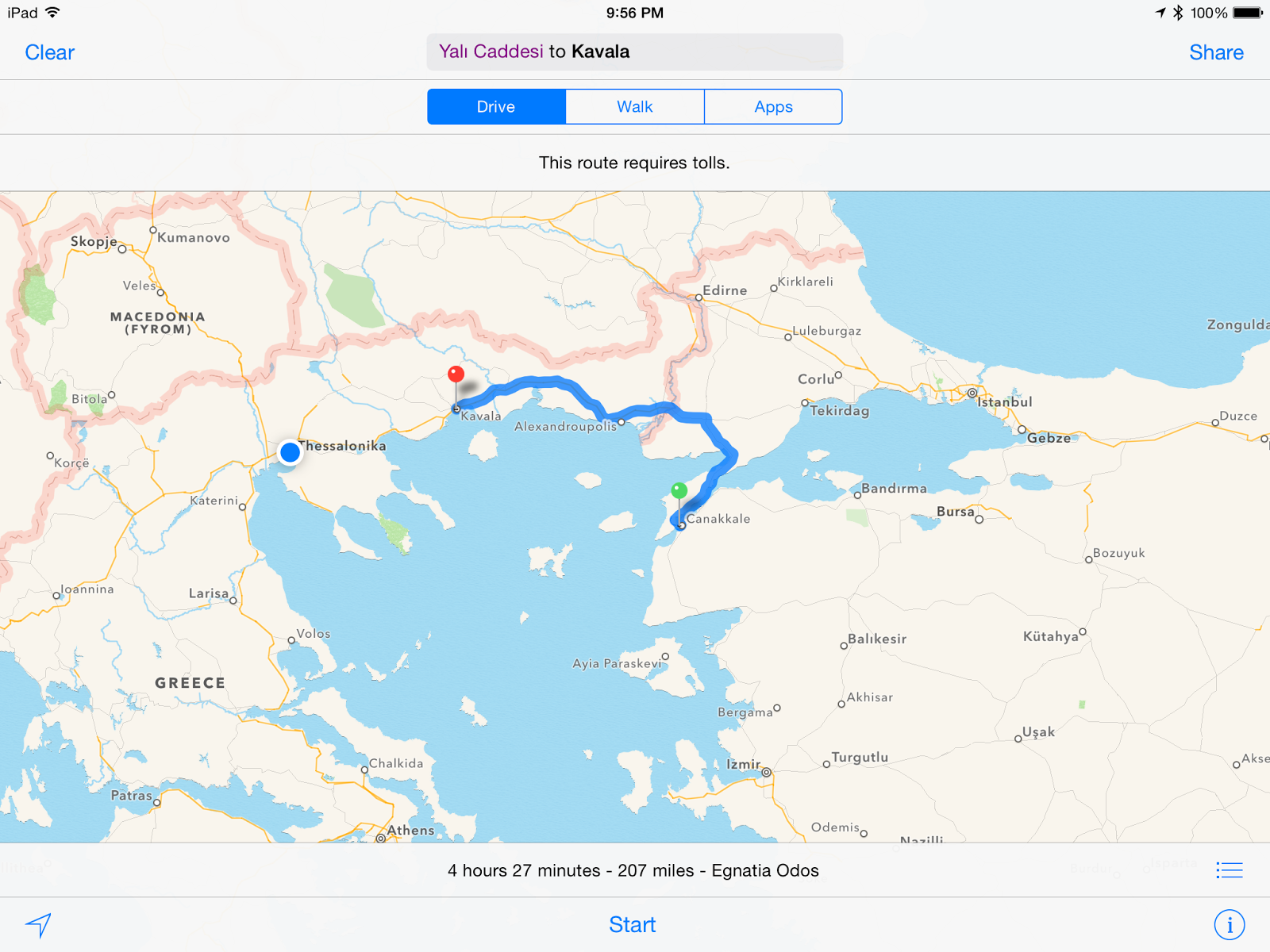My Turkey/Greece/Rome Trip: Sep 26, From TURKEY to Neopolis, GREECE