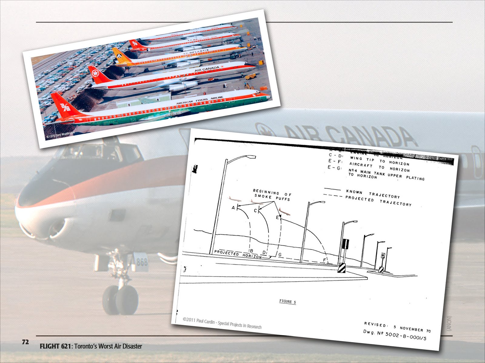 Never Was An Arrow: FLIGHT 621 ::: The Lost Photographs