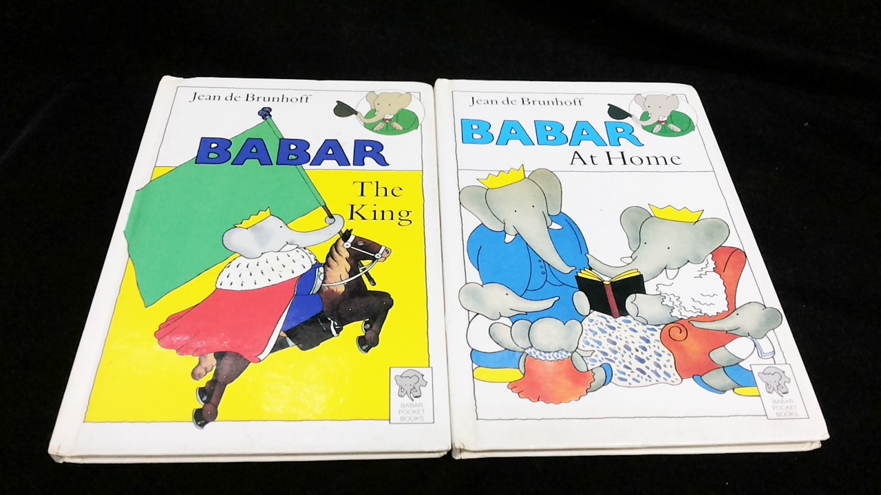 Kid Books Blog: 683.Babar the King / Babar at home