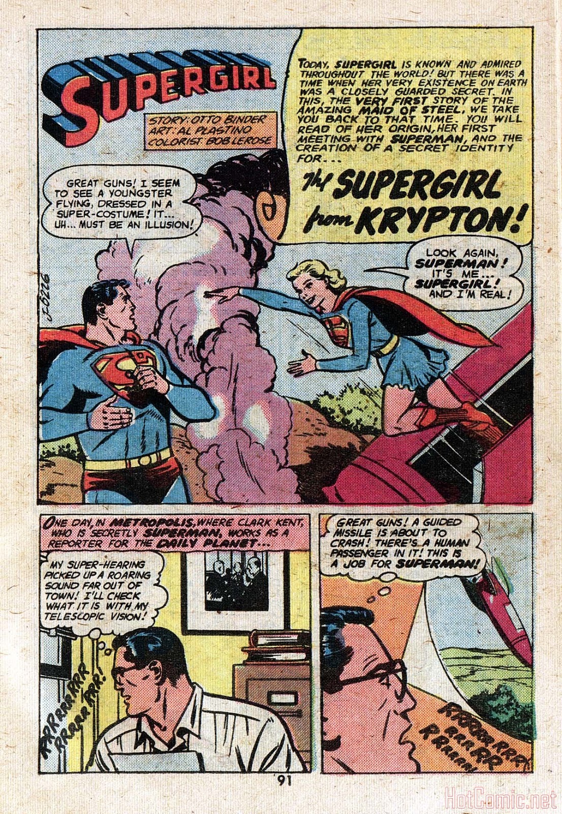 The Dork Review: "The Supergirl from Krypton!"