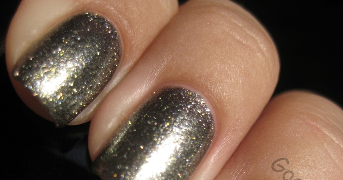 Goose's Glitter: Chanel Graphite Swatch