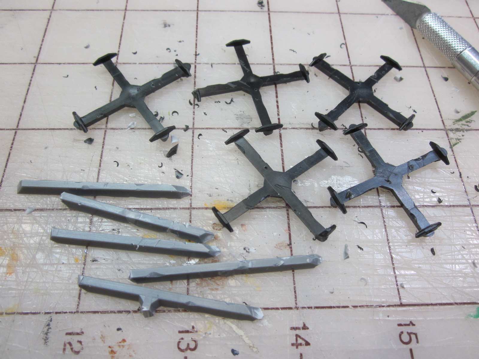 Battleground Hobbies: Terrain How To - Tank Traps for Warhammer 40k ...