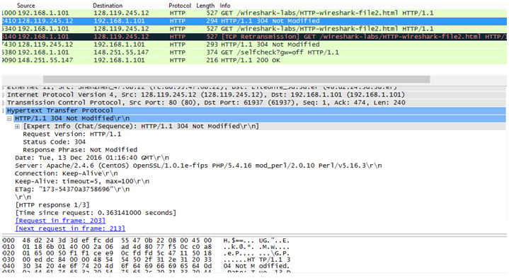 Tugas 7 Wireshark HTTP