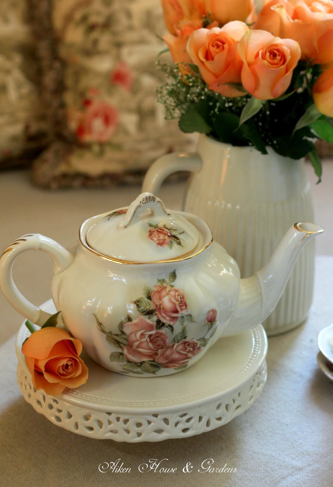 Aiken House & Gardens: Country Rose Afternoon Tea