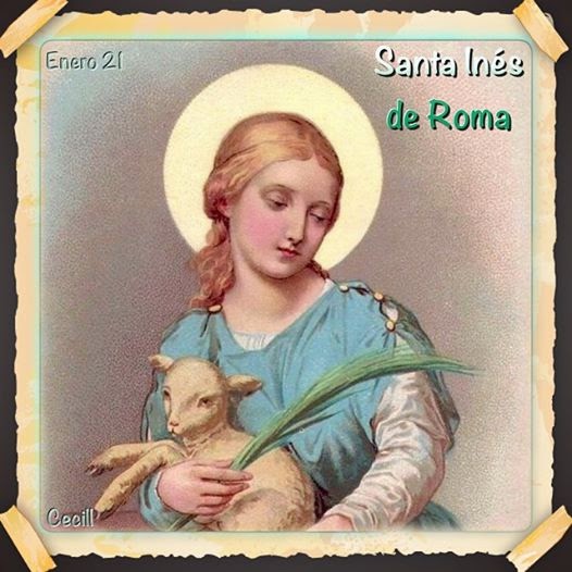 ® Colección de Gifs ®: IMÁGENES DE SANTA INÉS DE ROMA, 21 DE ENERO