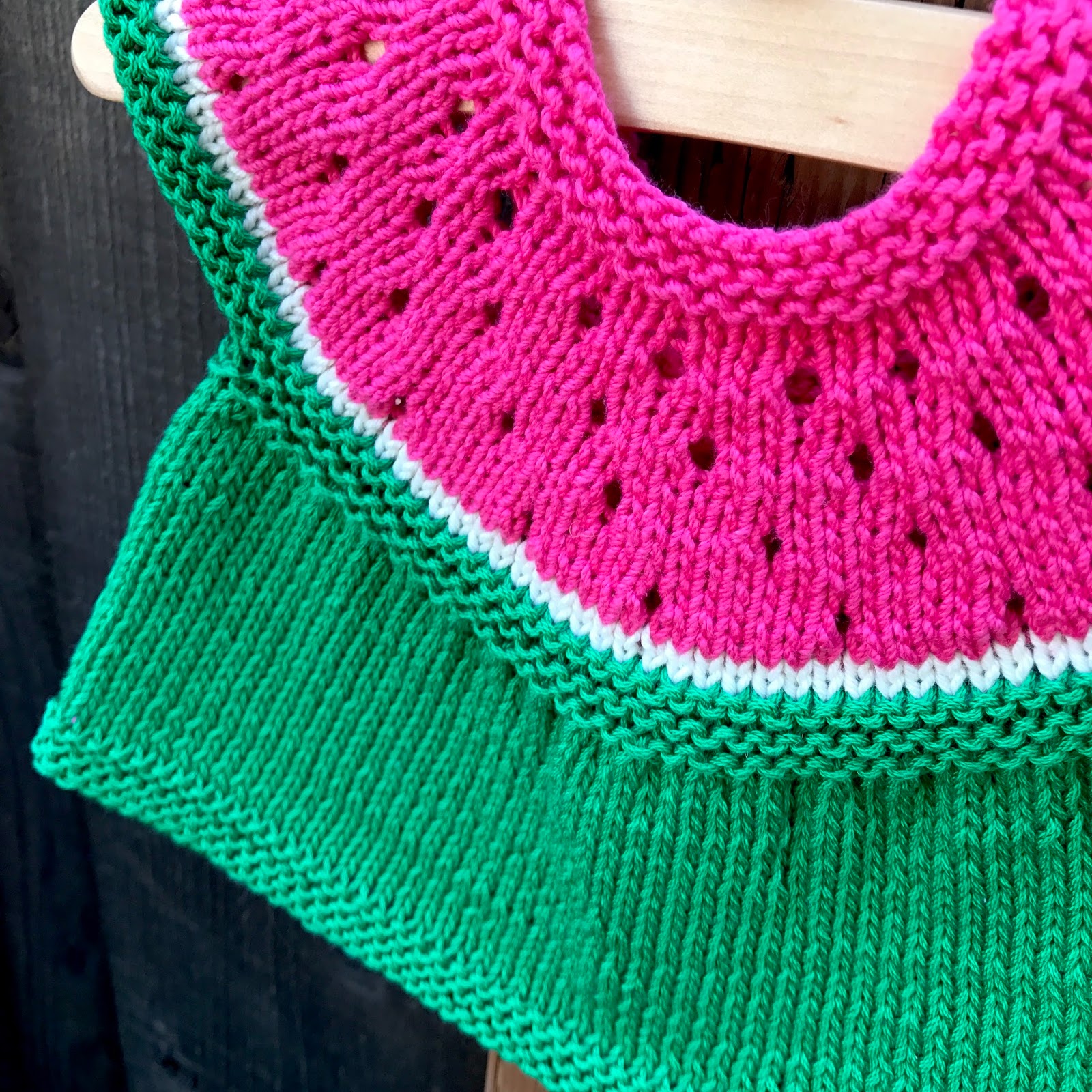 watermelon cardi - Knitionary