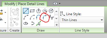 Architecture [+Revit]: How to Fillet with an Arc (Not Trim)