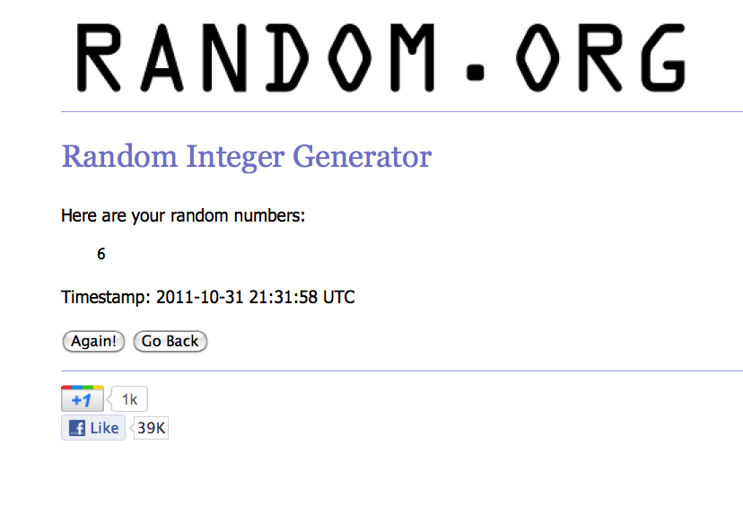 grass stains: And the winner is ...