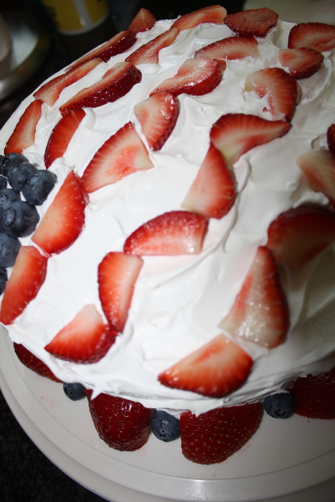 A Slice Of Smith Life July 4th 2016 Yummy And Festive July 4th Cake 