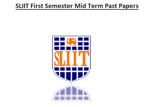 Download SLIIT First Year First Semester Mid Term Past Papers ~ Path to ...