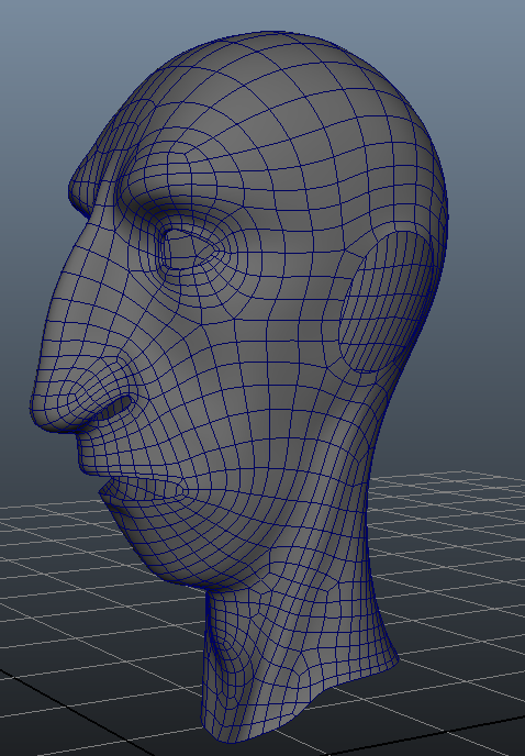 Matthew J Lowe - Portfolio: Retopology Project