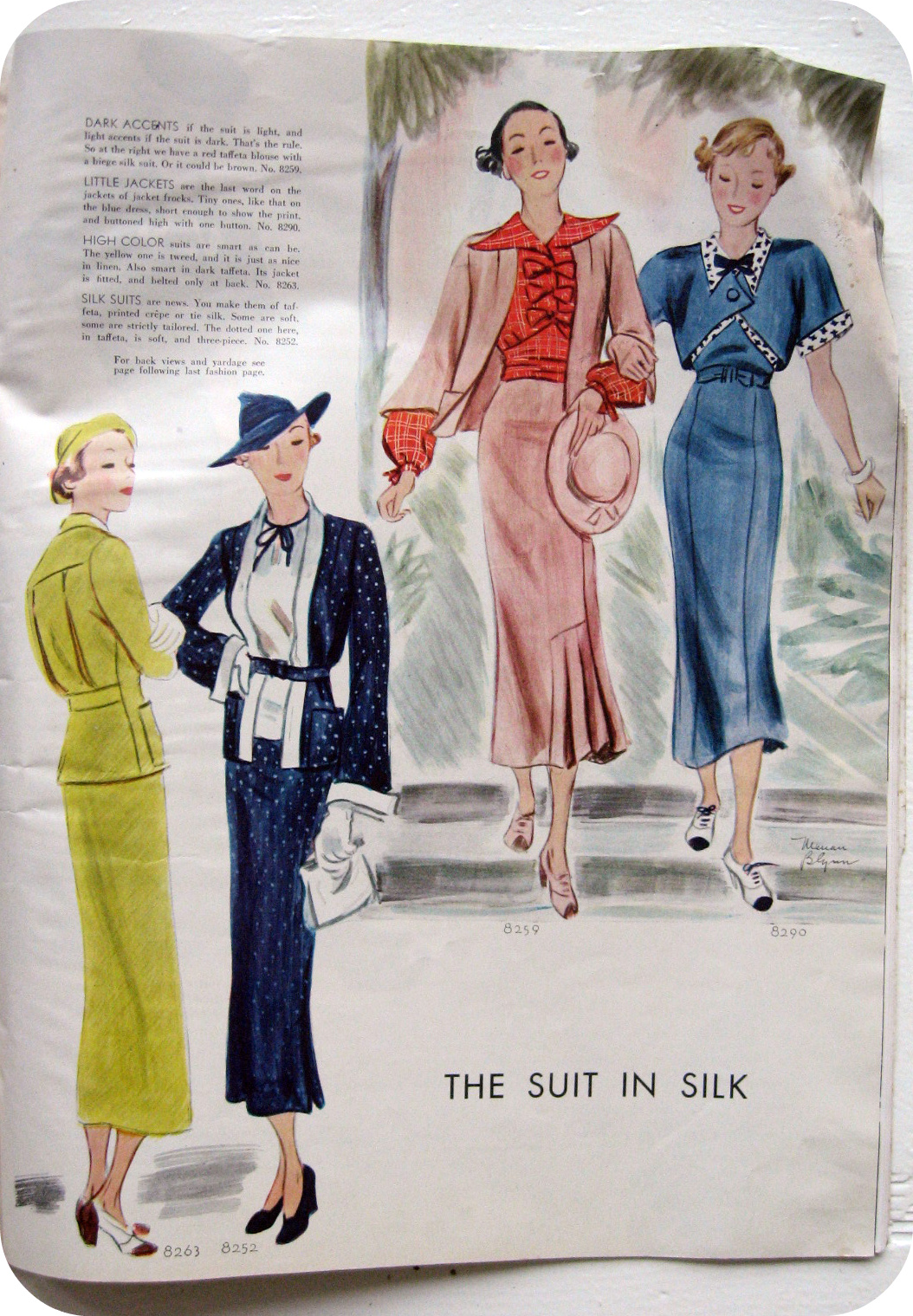 small earth vintage: fashions from McCall's, May 1935