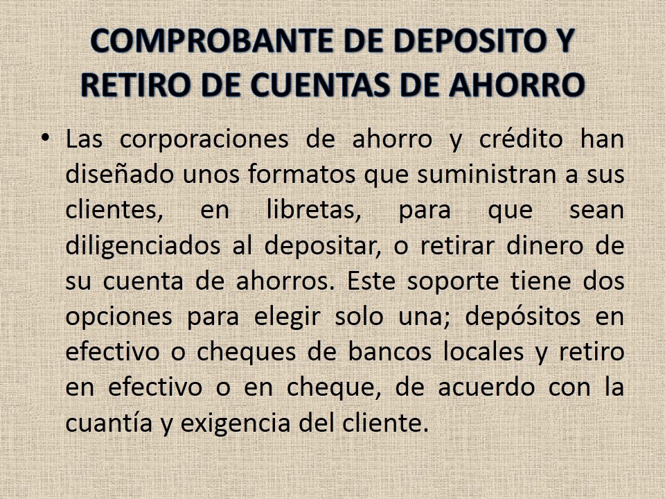 UNIONCONTABLE: SOPORTES CONTABLES 7