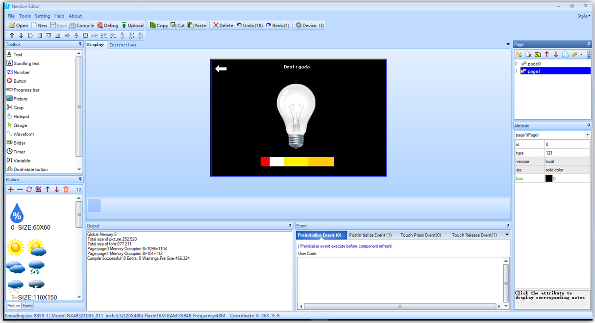 Display Nextion Com Arduino Uno Fernando K Tecnologia