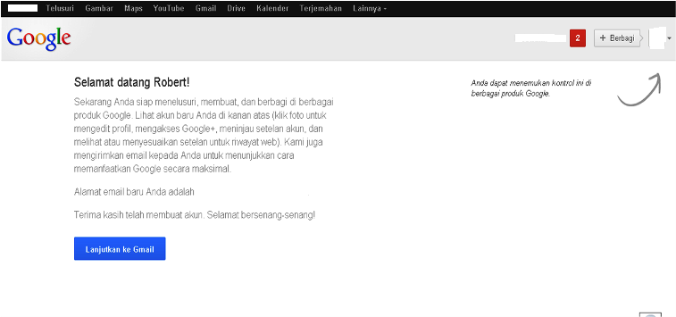 Cara Membuat Email Baru di Gmail | PANDUANG MEMBUAT BLOG