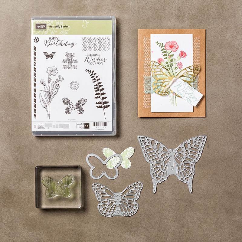 Stamping Impressions: Tunnel Card: Butterfly Basics