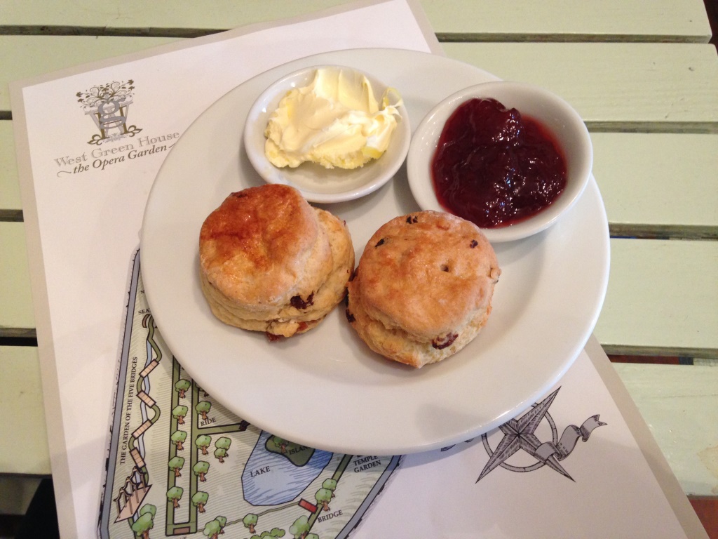 National Trust Scones: West Green House Garden