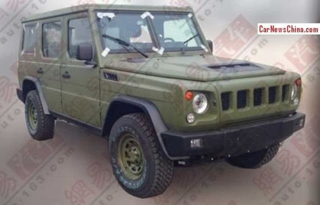 World Defence News: The new Chinese-made B80VJ military 4x4 light ...