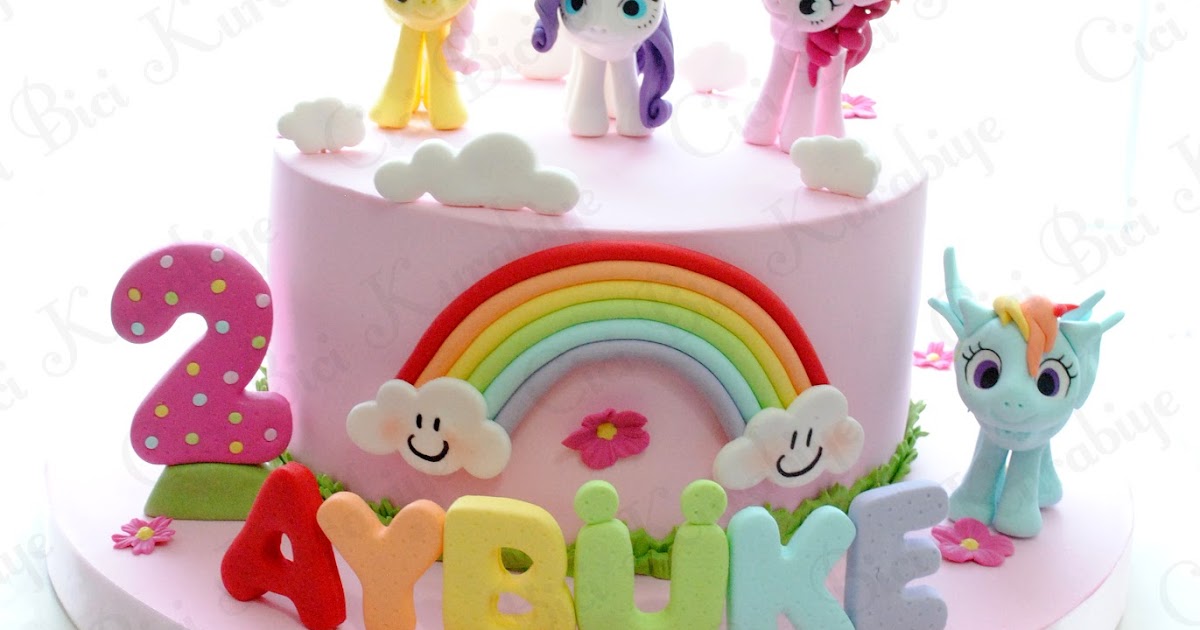 Cici Bici Kurabiye & Cupcake & Pasta İzmit: My Little Pony Temalı Pasta