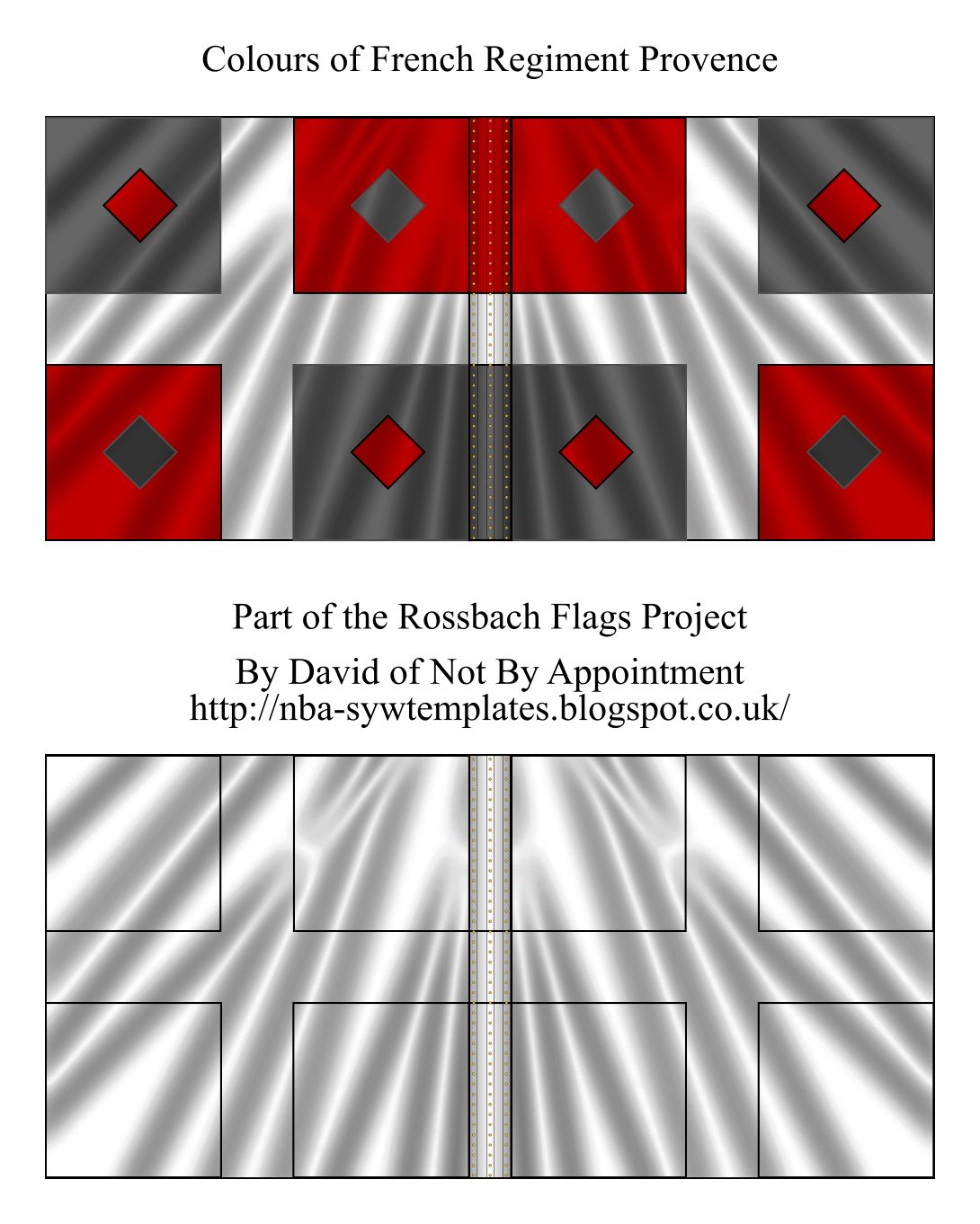 Not By Appointment: Rossbach French Flags Project - Regiment Provence