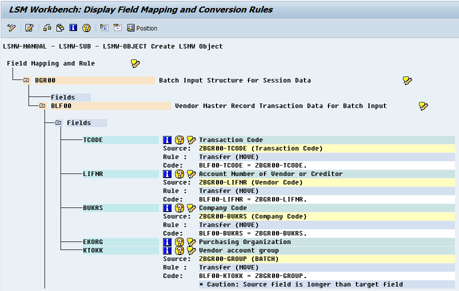 LSMW Standard Batch/Direct Input Step-by-Step Manual - Sap 4 All