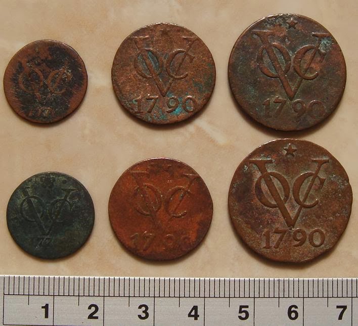 KOIN KUNO KERAJAAN , VOC, JAVA, NEDERL INDIE, INDIA BATAV, PITIS, DLL ...