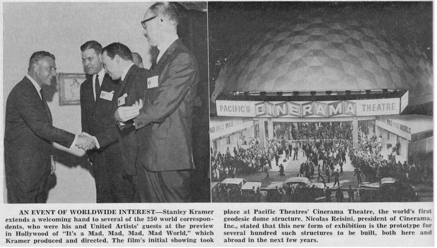 Los Angeles Theatres: Cinerama Dome: history