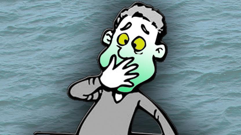 The Merry Catholic: No Fun Being Seasick