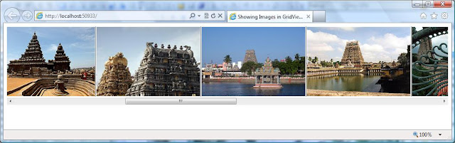 Binding Images to GridView from a Folder where Image should shown in ...