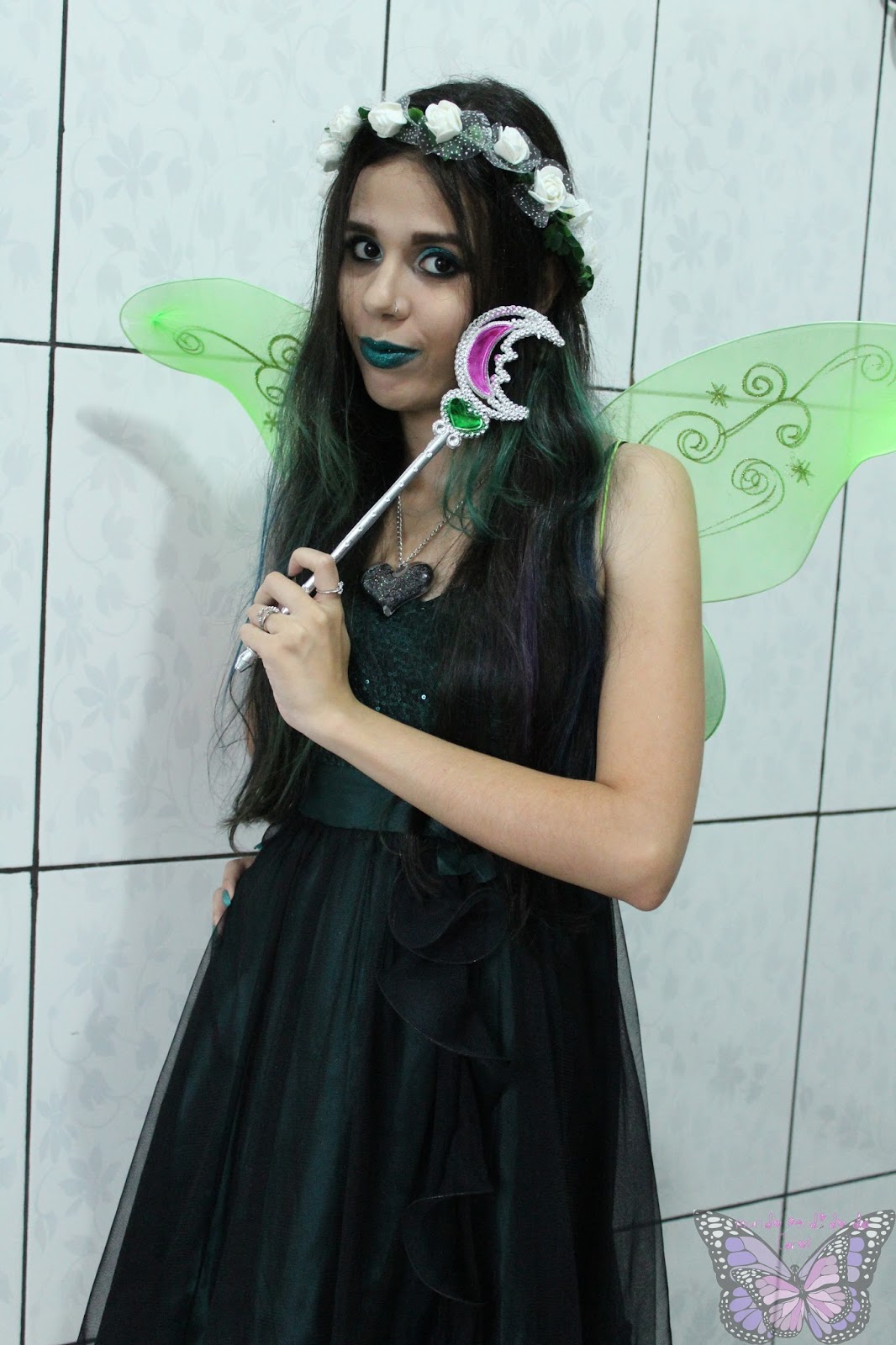 Mundo Perdido da Carol: Fantasiando: A Fada Verde ♥