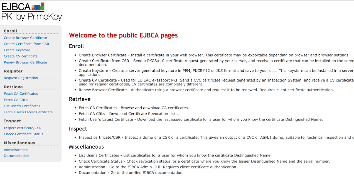EJBCA - Open Source Enterprise PKI: Introducing the EJBCA RA, Part 1: Introduction