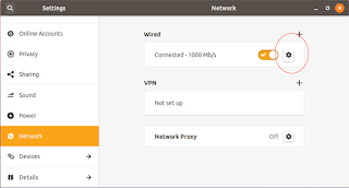 dominoc925: Setup Ubuntu network settings to Velodyne VLP-16 for ROS