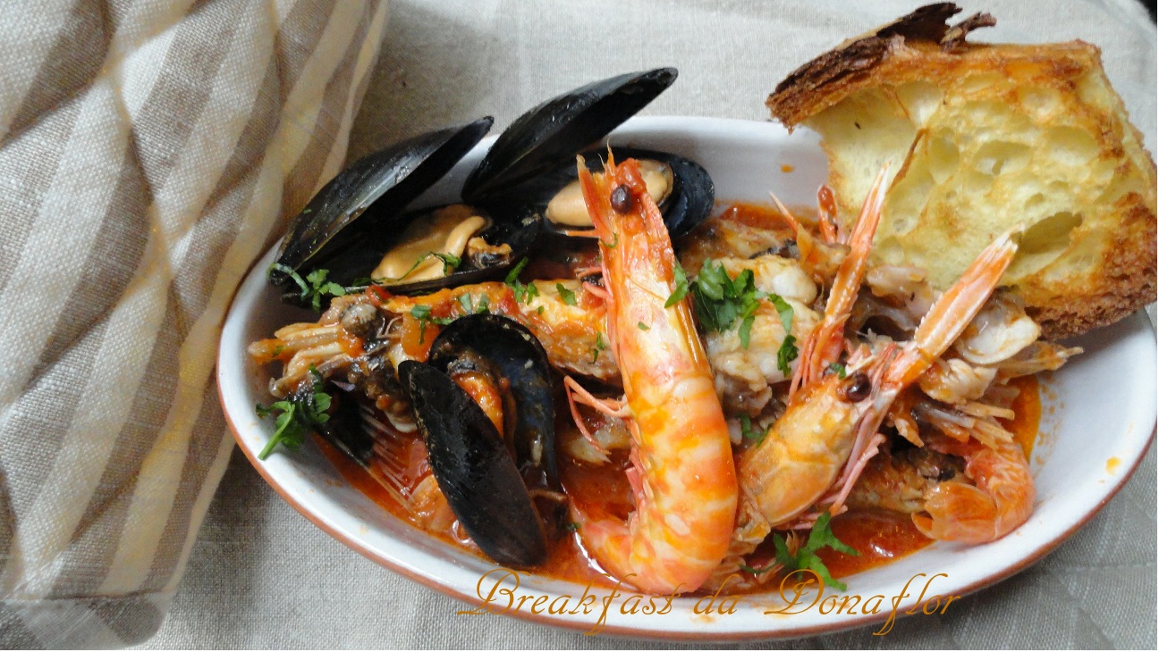 CUCINA PUGLIESE: ZUPPA DI PESCE per l'Italia nel piatto