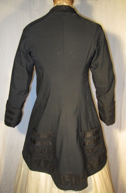 All The Pretty Dresses: 1870's Black Jacket