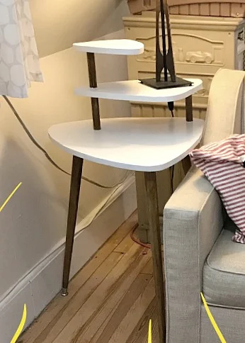 How to Make a Mid Century Modern DIY Side Table