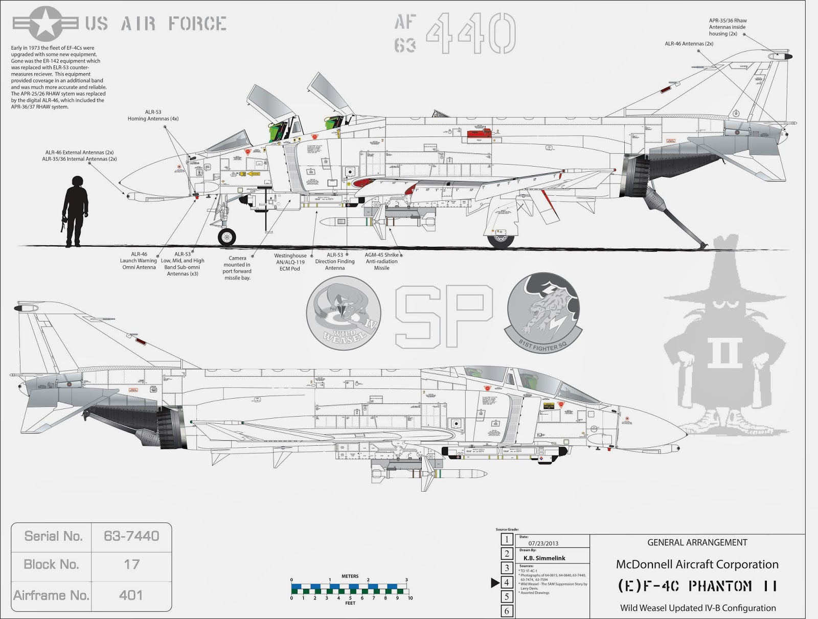The Phantom Phacts: USAF F-4 Wild Weasel Aircraft before the F-4G