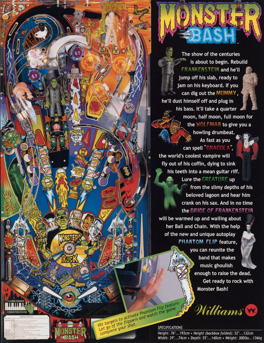 Virtual Pinball: Monster Bash