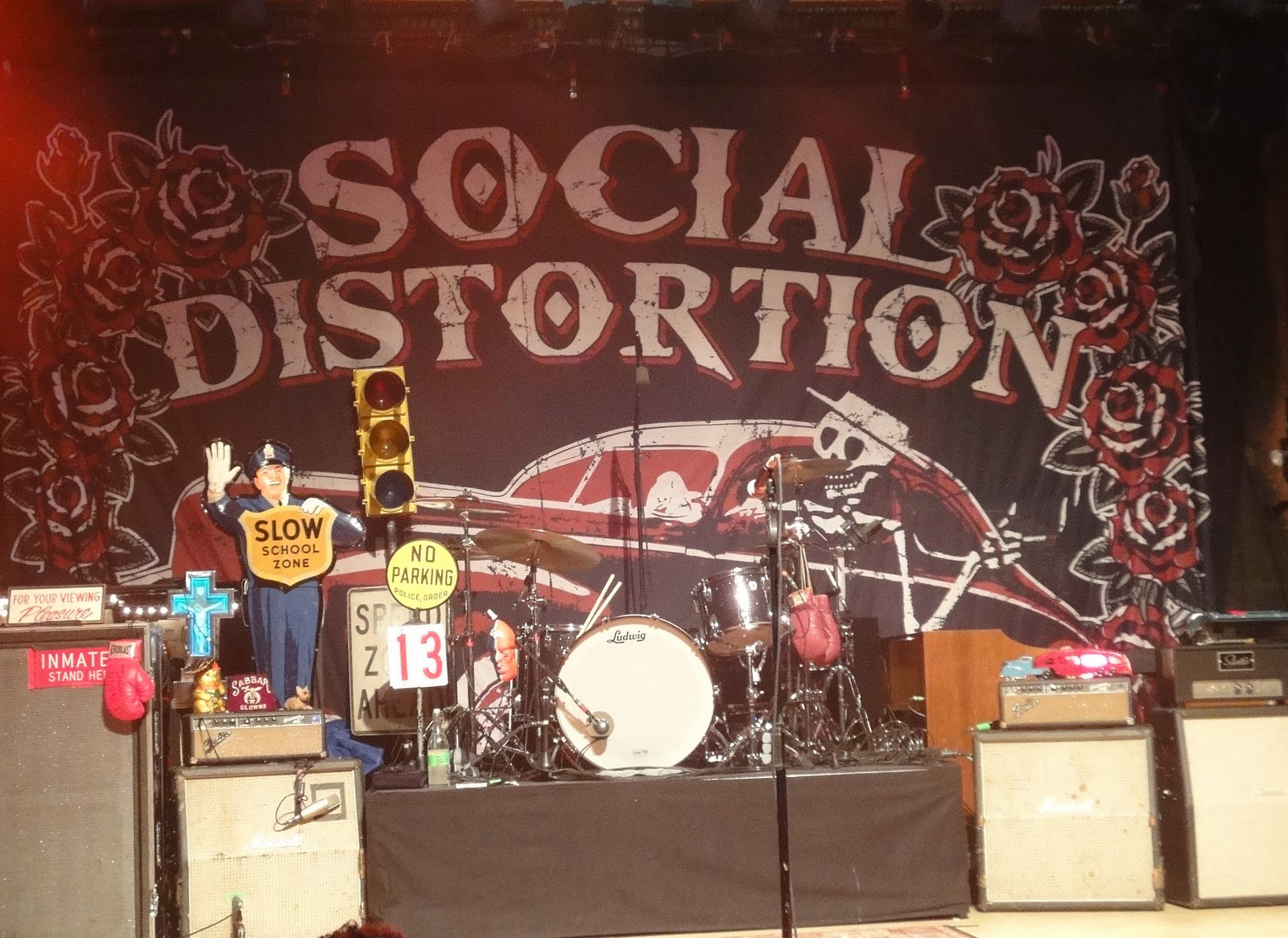 WHAT A TEMPER!: SOCIAL DISTORTION KNOCKS OUT DENVER