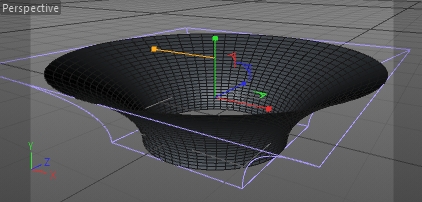 Cinema 4D - tips and trics: C4D - modelling water splash without plugins